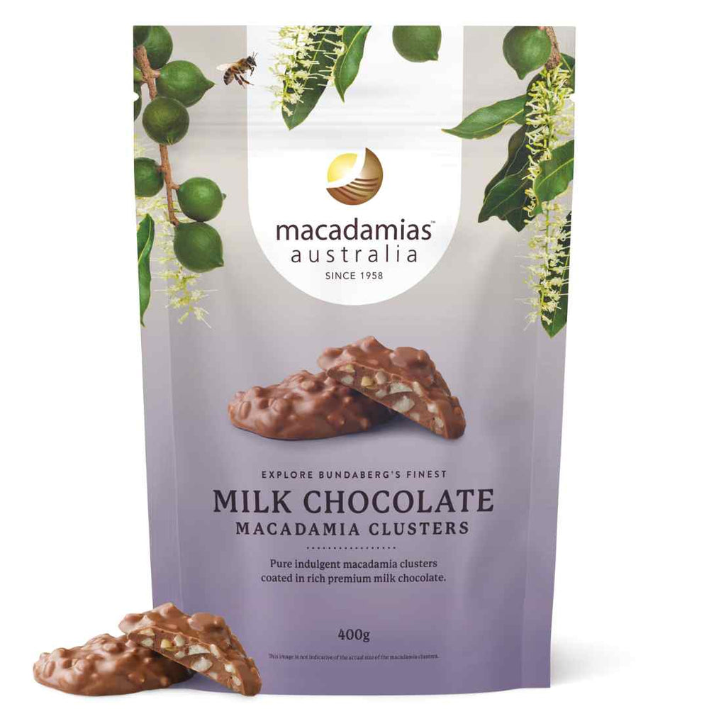 Milk Chocolate Macadamia Clusters